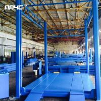 China AA4C High rise 4 post vehicle lift cross floor car elevator for sale