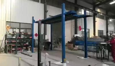 China 5M height cross floor 4 post lift for sale