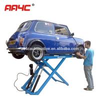 China AA4C 1.2M Portable mid rise scissor lift hydraulic lift vehicle lift  2.7T for sale