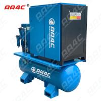 China AA4C 7.5KW 11KW 15KW 22KW 11kw 15hp all-in-one Portable Screw air compressor air pump combine with air dryer and tank for sale