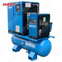 China AA4C 7.5KW 11KW 15KW 22KW 11kw 15hp all-in-one Portable Screw air compressor air pump combine with air dryer and tank for sale