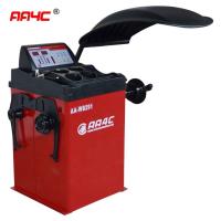China Manual Car Wheel Balancer Semi Automatic Tire Service Machines for sale