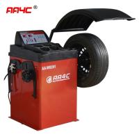 China Manual Car Wheel Balancer Semi Automatic Tire Service Machines for sale