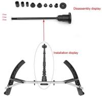 China AA4C motorcycle adaptor for wheel balancer MC ATV tires adaptor for WB MC clamp for tyre balancing machine for sale