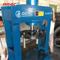 China Forklift Hydraulic Tire Press Machine 75T-200T H Frame Solid Tire Service Machines for sale