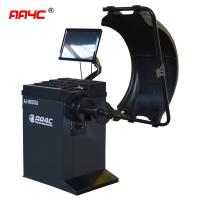 China 0.25kw Touch Screen 3D Wheel Balancing Machine Car Tyre Balancing Machine 3D Wheel Balancer Laser Position for sale