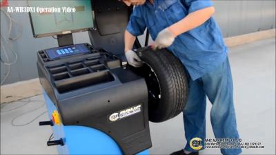 China AA4C   3D wheel balancer  car tyre balancing machine AA-WB3DX1 for sale
