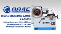 China AA4C auto  vehicle brake drum brake disc lathe machine C9335 for sale