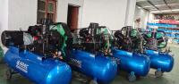 China AA4C 7.5KW horizontal piston Air Compressor air source machine air generating pump workshop pneumatic source for sale