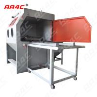 China 20W Electric Industrial Sandblast Cabinet With Dual Station Double Location for sale