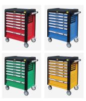 China 28 Inch 7 Drawer Tool Box Trolley 421pcs  Roll Auto Repair Tool for sale