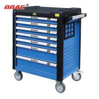 China 7 Drawers Mobile Tool Cabinet Mechanic Box Trolley 369pcs for sale