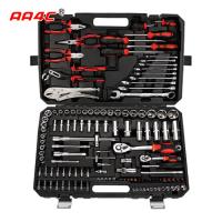 China AA4C 131pcs auto repair tool kit shelf hardware hand tools workbench tools A6-F13101 for sale