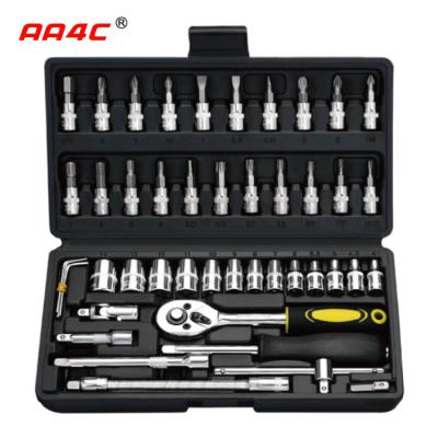 China AA4C 46pcs auto repair tool kit shelf hardware hand tools workbench tools  A1-X04602 for sale