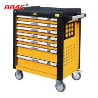 China Multi Function Mobile Workbench Tool Chest Garage  Shelf Hardware Hand Tools 7 Drawers for sale