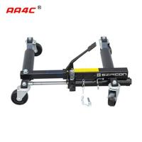 China 12 inches  hydraulic  Car Go Jack Car Dolly Car Wheel Moving Dolly Vehicle Positioning Jack 4 wheels dolly for sale