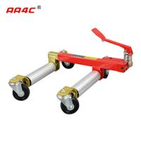 China AA4C 9 inches  mechanical Car Go Jack Car Dolly Car Wheel Moving Dolly Vehicle Positioning Jack 4 wheels dolly for sale