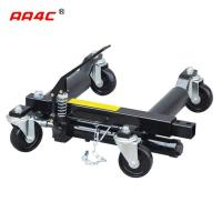 China AA4C 9 inches  mechanical Car Go Jack Car Dolly Car Wheel Moving Dolly Vehicle Positioning Jack 4 wheels dolly for sale