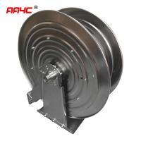 China AA4C  air pipe  grease oil  stainless steel hose reel  10M 15M 20M pipe reel for sale