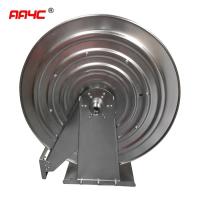 China AA4C  air pipe  grease oil  stainless steel hose reel  10M 15M 20M pipe reel for sale