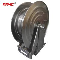 China AA4C  air pipe  grease oil  stainless steel hose reel  10M 15M 20M pipe reel for sale