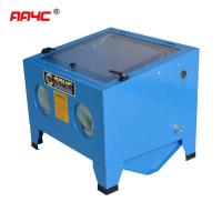 China Car Workshop Equipments Big Industrial 90l Bench Sandblast Cabinet Dry Machine Kitchen Diy for sale