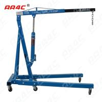 China 2 Ton Folding Shop Crane Engine Hoist Lift Hydraulic Workshop  Auto Repair Tools for sale