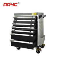 China 3 Drawer Rolling Tool Box Cabinet Mechanics Roller Seat  80x50x104cm for sale
