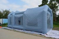 China Prep Vehicle Spray Booth Portable  Inflatable Automotive Paint Booth For Semi Trucks for sale