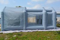 China Prep Vehicle Spray Booth Portable  Inflatable Automotive Paint Booth For Semi Trucks for sale