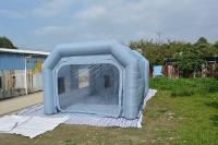 China Prep Vehicle Spray Booth Portable  Inflatable Automotive Paint Booth For Semi Trucks for sale