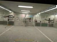 China Commercial Vehicle Spray Booth Ceiling Installed Red Infrared Lamp 3300W for sale