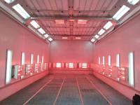 China Automatic Portable Vehicle Spray Booth Mobile With Red Infrared Heating Lamp 900rpm for sale