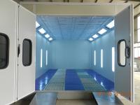 China Auto Body Electrostatic Paint Booth Fire Protection Liquid Baking Room 800Pa for sale