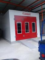 China Custom Container Auto Body Paint Booth Waterborne  Vehicle Backing Oven for sale