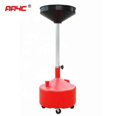 China 30L 8 gallon 20 gallon portable waste oil drain tank air operated portable for sale