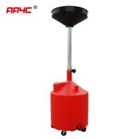 China 30L 8 gallon 20 gallon portable waste oil drain tank air operated portable for sale