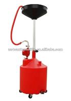 China 75L waste oil drain tank with trolly for sale
