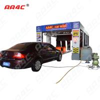 China 12.5KW Touchfree Auto Tunnel Car Wash Machine Electric 9 Brushes Rollover for sale