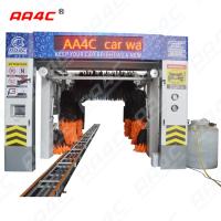China 12.5KW Touchfree Auto Tunnel Car Wash Machine Electric 9 Brushes Rollover for sale