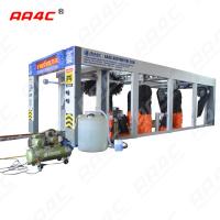 China Automatic Tunnel Car Washing Machine Commercial 12KW 9 Brushes for sale