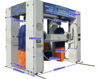 China AA4C automatic car wash machine car washing machine system 5 brushes roll-over car washing machine AA-5VF for sale