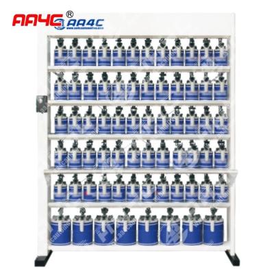 China AA4C 68 heads auto paint mixer  painting  shelf waterborne paint mixing final clear coat auto paint mixing system for sale