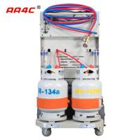 China Dual Gas R134a 1234yf Automotive AC Recovery System Auto Air Conditioner Recycling Machine for sale