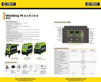 China AA4C MIG welding machine 0.35mm -0.8mm Alu carbon steel stainless steel copper galvanized sheet welder for sale