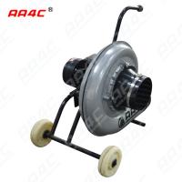 China 8M Vehicle Car Exhaust Extracting System Movable Dolly With Fans Car Gas Sucking for sale
