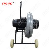 China 8M Vehicle Car Exhaust Extracting System Movable Dolly With Fans Car Gas Sucking for sale