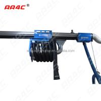 China AA4C car exhaust extracting system auto vehicle exhaust manual sliding tumbler hose reel  control manually for sale