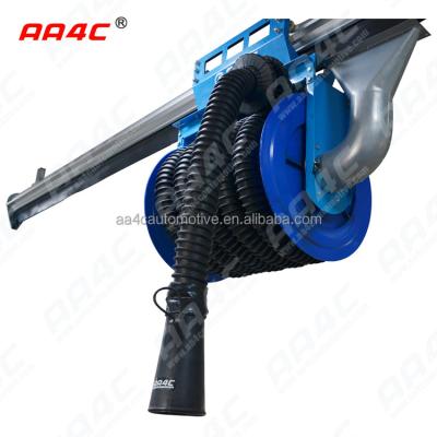 China AA4C car exhaust extracting system auto vehicle exhaust manual sliding tumbler hose reel  control manually for sale