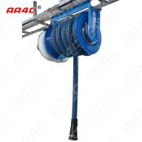 China AA4C car exhaust extracting system auto vehicle exhaust manual fixed tumbler hose reel with fans control customize size for sale